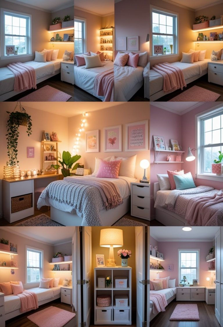 Cozy & Stylish Girls’ Dorm Rooms with Boho Decor - Idea Dash