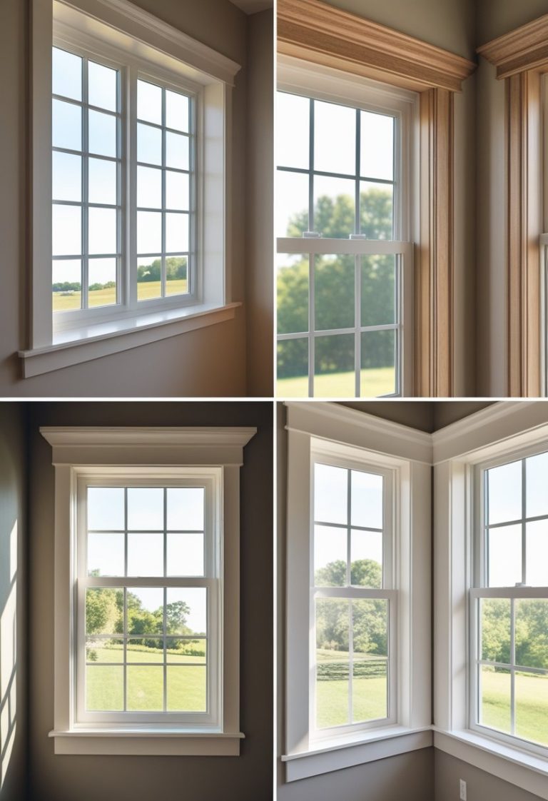 Farmhouse Window Trim Ideas with Rustic & Modern Charm - Idea Dash