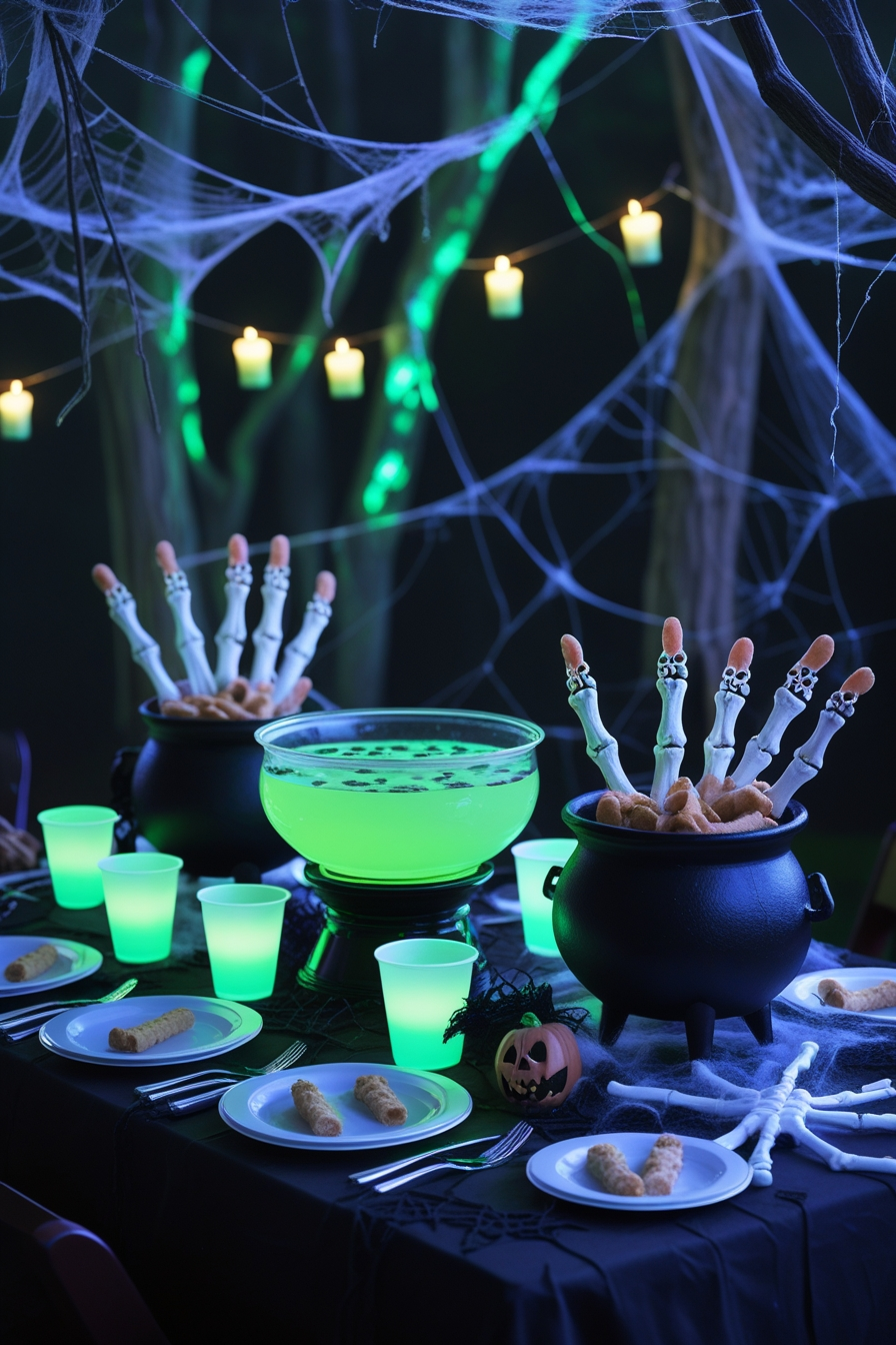 Spooky Halloween Decor Ideas: Entrance, Table & Living Room - Idea Dash